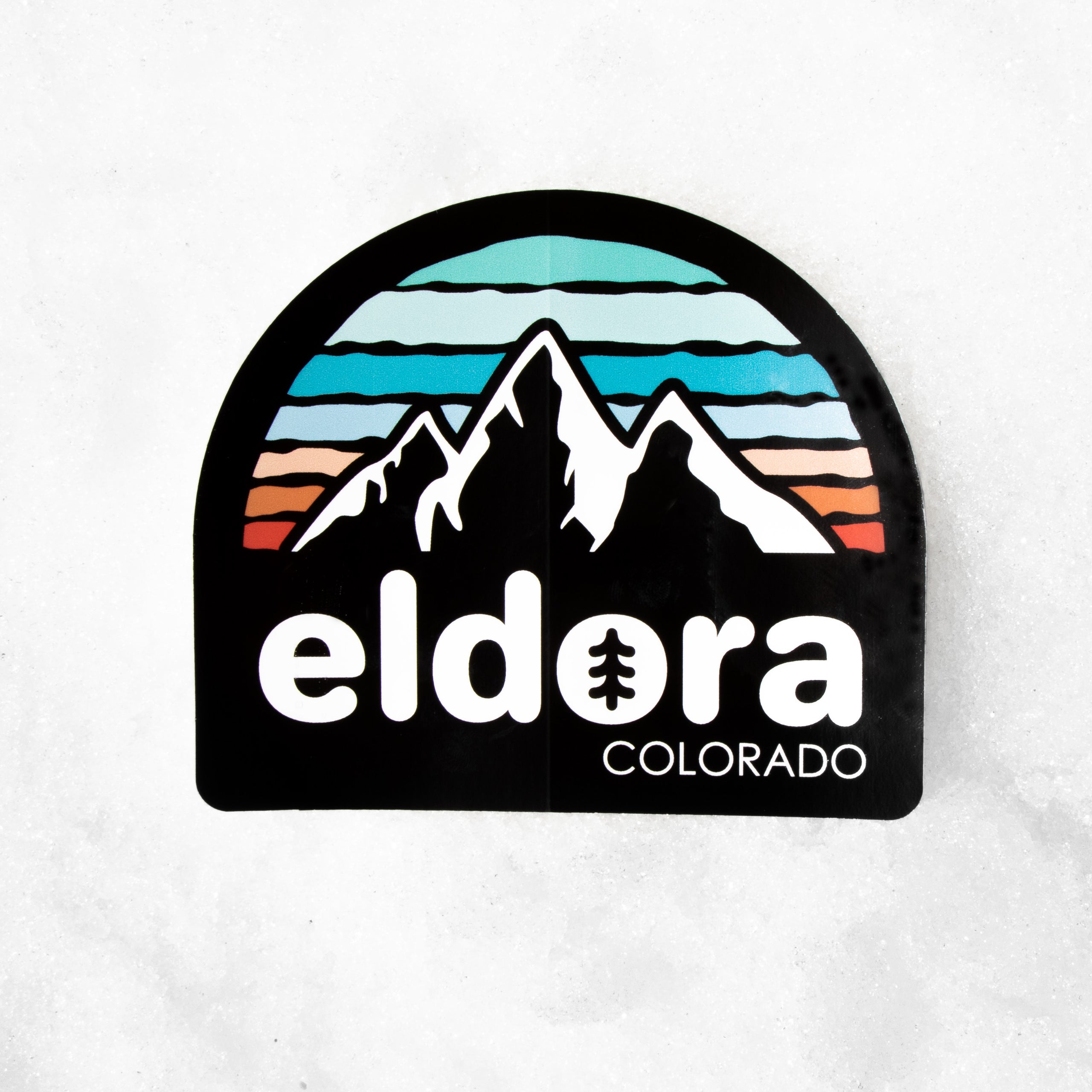 Eldora 6" Horizons Logo Sticker | Eldora Mountain Sports