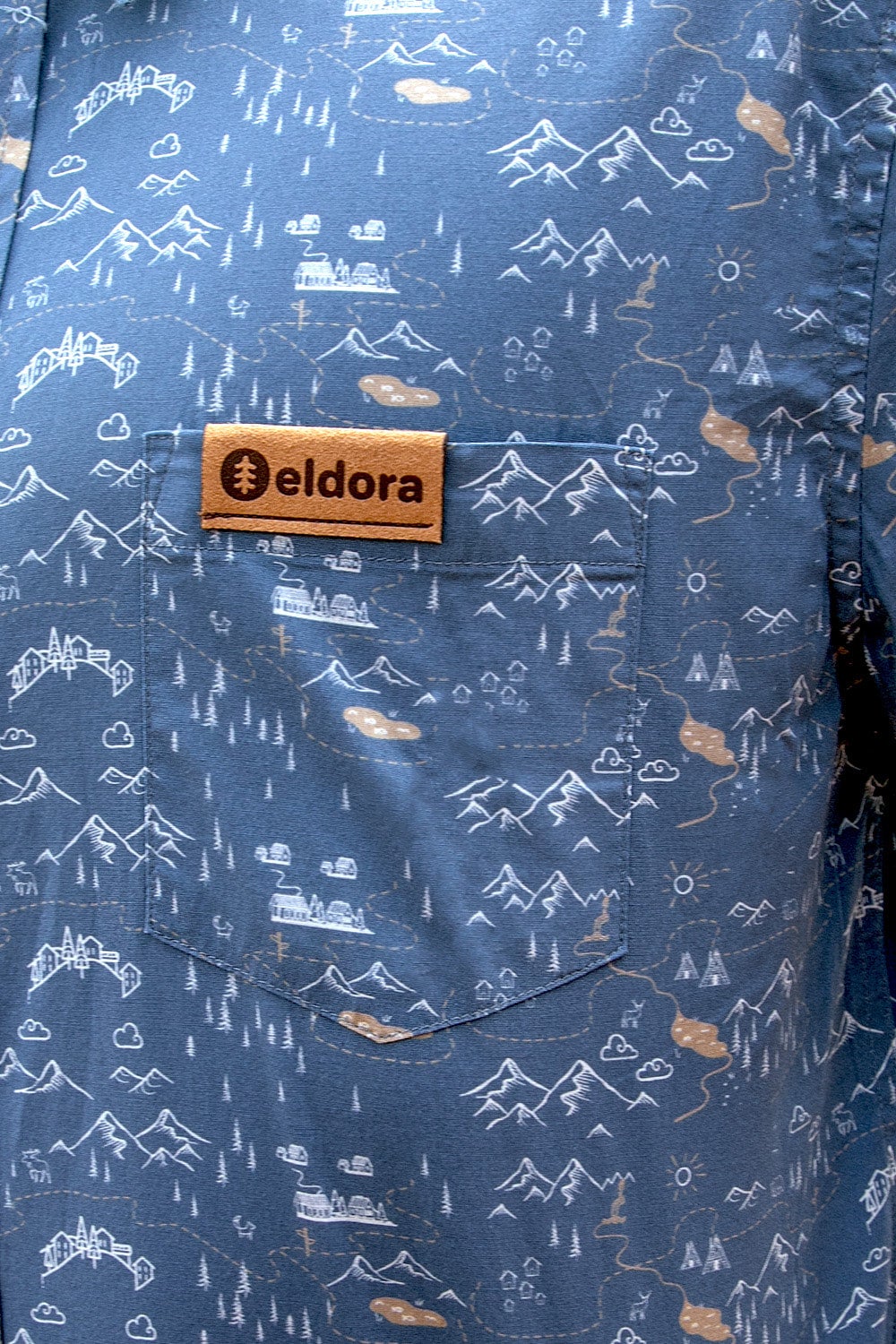 Eldora Wayfairers' Way Unisex Camp Shirt